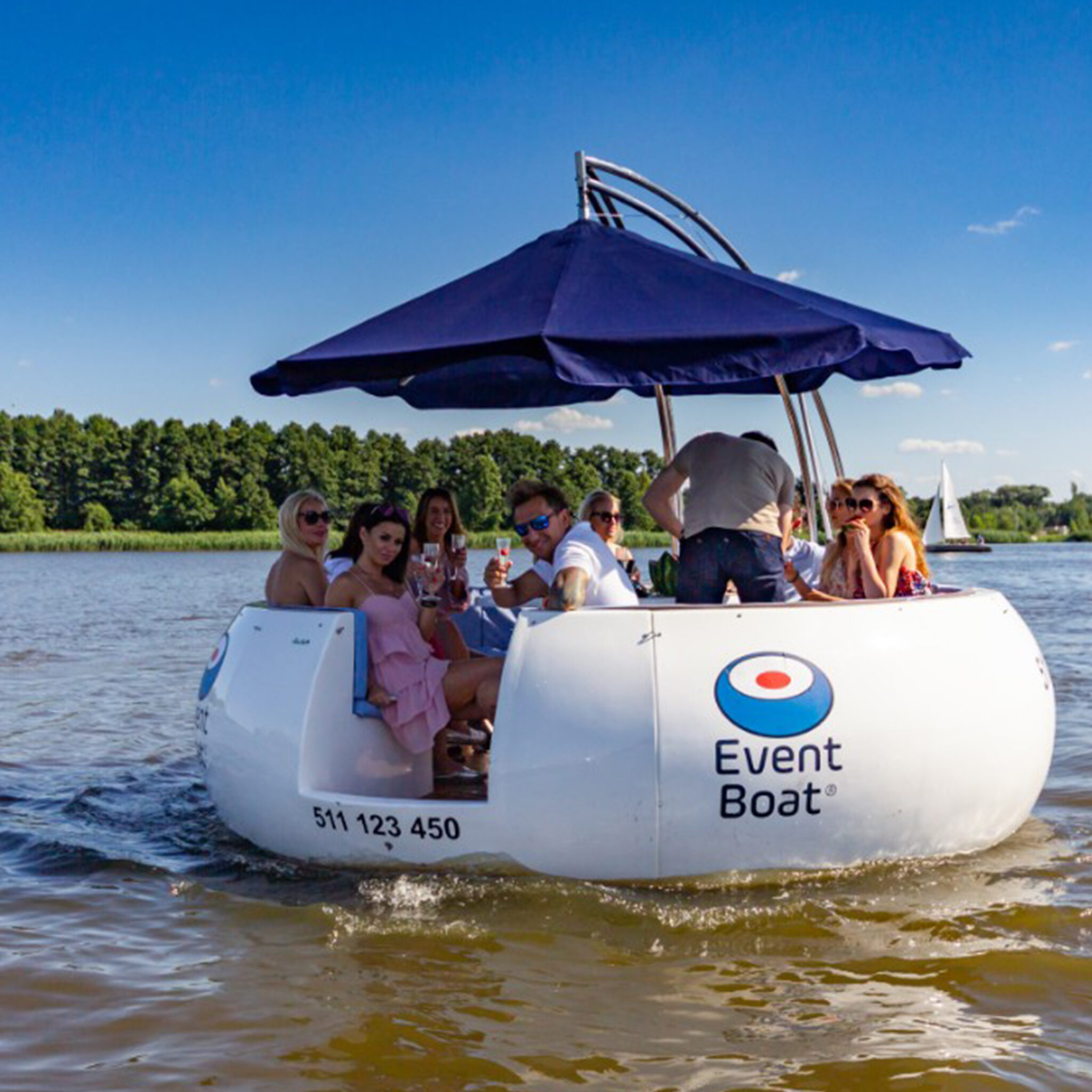 Event boat – Nad Narvią
